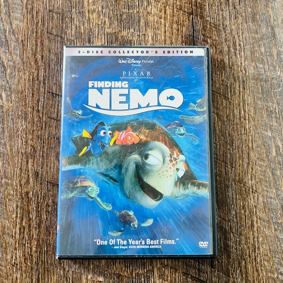 Disney | Media | Disney Finding Nemo Blue And Green Dvd | Poshmark